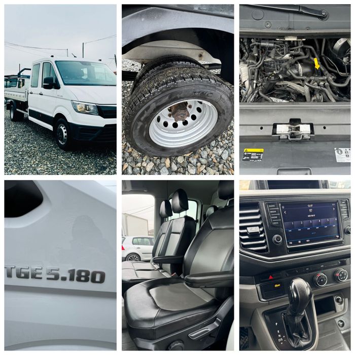 MAN Tge-Iveco Daily-Vw Crafter-Sprinter-Doka7 Locuri-3.5 To-180CP-2020 Arad • OLX.ro