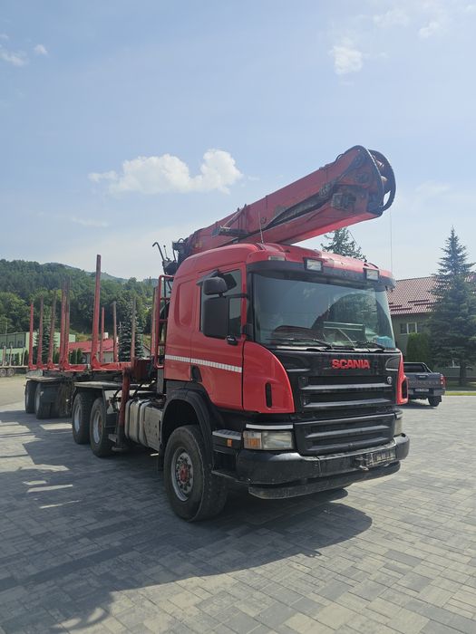VAND Scania 6X6 cu brat Epsilon și semiremorca Dool Anies • OLX.ro