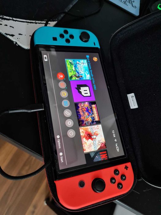 Consola Nintento Switch OLED Neon Blue/ Red JoyCon Bucuresti Sectorul 1 ...