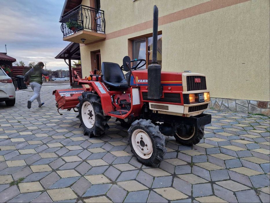 Tractor Yanmar 16 cp 4x4 cu freza Botosani • OLX.ro