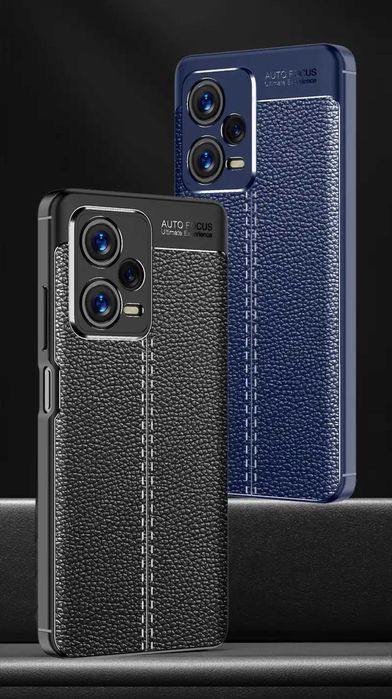 Husa Antisoc model tip PIELE pt. Xiaomi Redmi 12C 4G / Note 12 Pro 5G ...