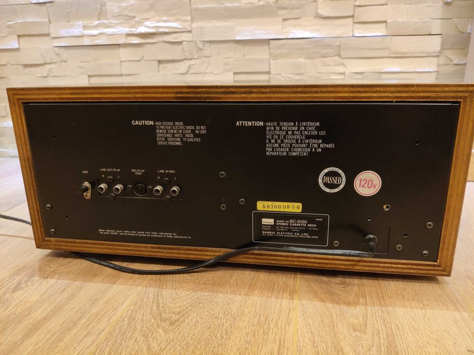 Sansui SC-2100 касетков дек гр. София Дружба 2 • OLX.bg