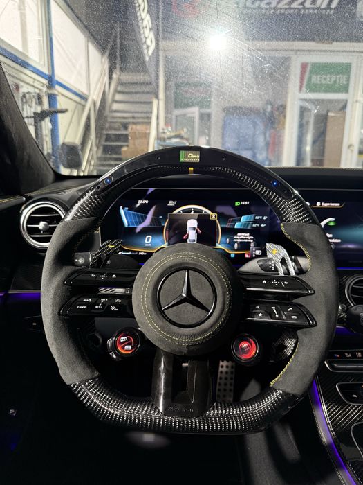 Volan BMW M G carbon facelift custom piele nappa G80 G30 G20 M3 M4 X5 ...