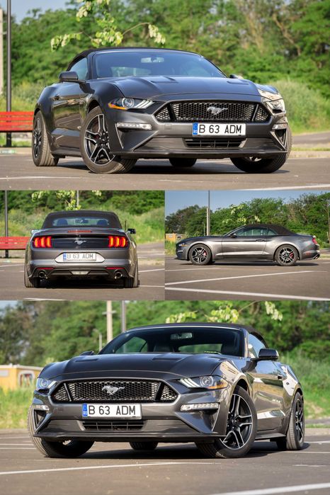 Ford Mustang Cabrio Decapotabil 2018 2.3 62000 km America Fara SCHIMB ...