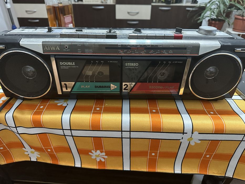 Касетофон Aiwa cs-w220 ретро гр. Варна Възраждане 1 • OLX.bg