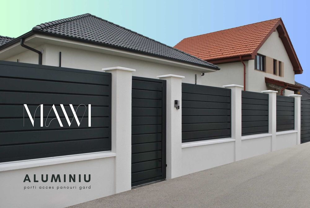 Porti garduri moderne din profile de aluminiu Oradea • OLX.ro