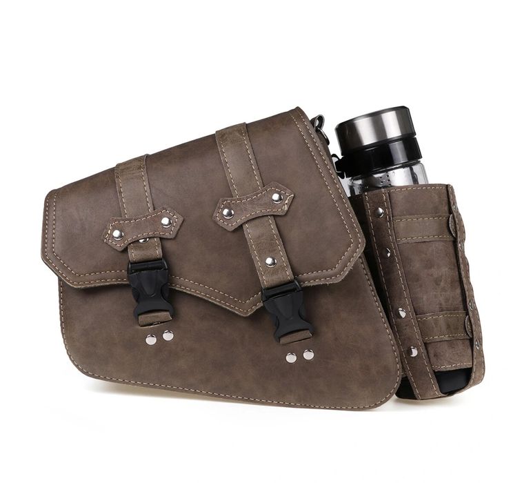 Geanta laterala side case coburi moto cu suport de sticla Brasov • OLX.ro