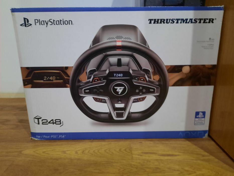 Волан с педали Thrustmaster t248 +thrustmaster th8a скоростен лост гр. Ловеч Дикисана • OLX.bg