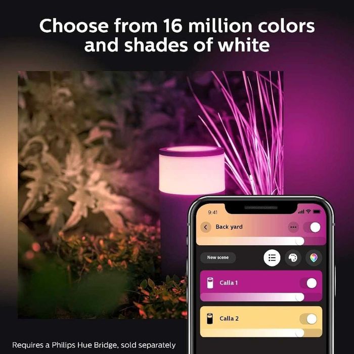 Philips Hue Calla - Външна смарт лампа гр. Пловдив Каменица 1 • OLX.bg