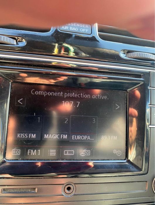 Vw MIB 2 ( component protection on ) sau schimb cu RNS 510/ 310-315 ...