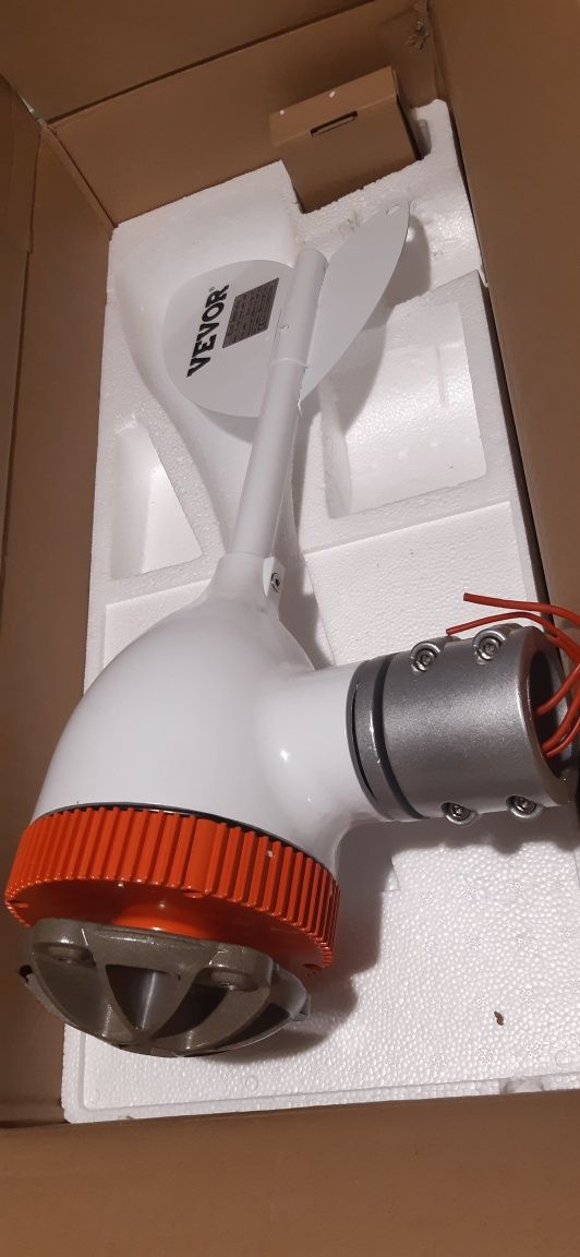 Ветрогенератор 500 W 12v + Контролер 5 витла - Нов- Зелена енергия Вя ...