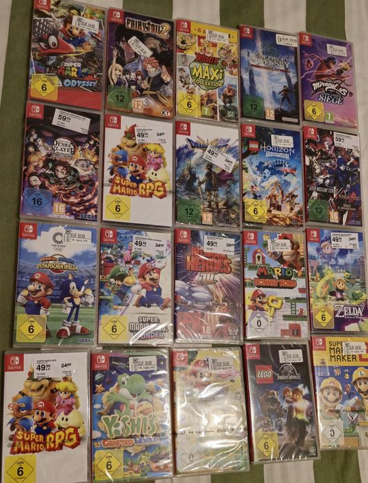 Jocuri Nintendo Switch noi Sigilate 150 ron bucata Bucuresti Sectorul 3 ...