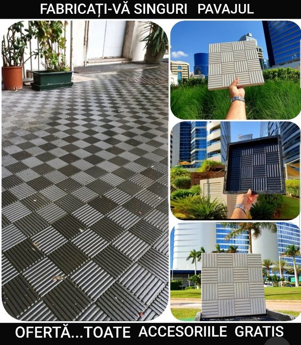 OFERTA SEZON 18+4 GRATIS matrite pavaj travertin constructi pavele ale ...