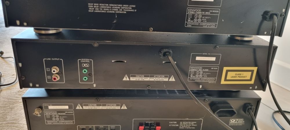 Linie Kenwood, receiver, cd player si dublu deck, perfecta stare Bratia ...