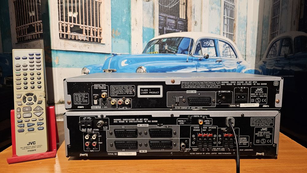 Amplificator statie receiver JVC RX E 111 R si/sau cd dvd JVC XV E 111 ...