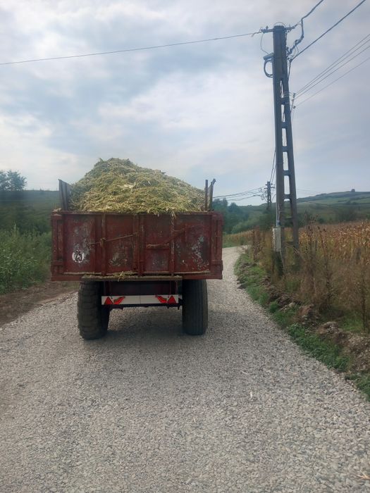 Remorca basculabila 10 tone Santioana • OLX.ro