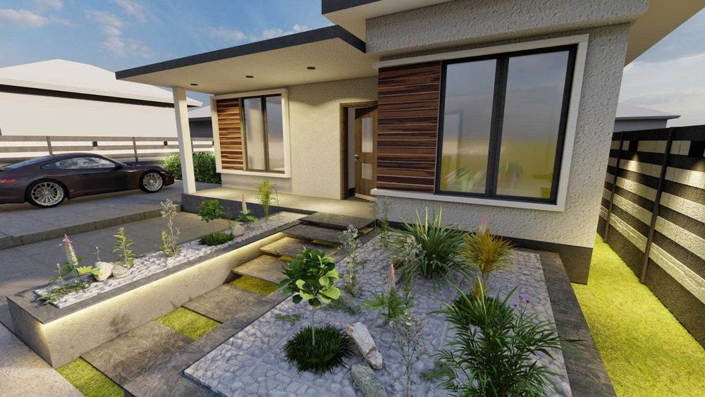 De Vanzare Casa Moderna intre Martinesti si Odoreu Satu Mare • OLX.ro