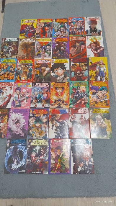 Manga my hero academia MHA +demon slayer+chainsaw man (40 vol total ...