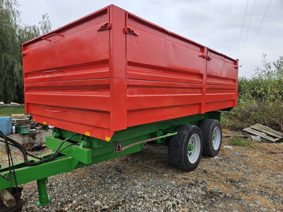 Remorca basculabila agricola 10 tone tandem Bistrita • OLX.ro