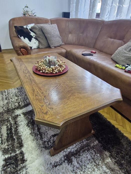 Masa de cafea lemn masiv Baicoi • OLX.ro