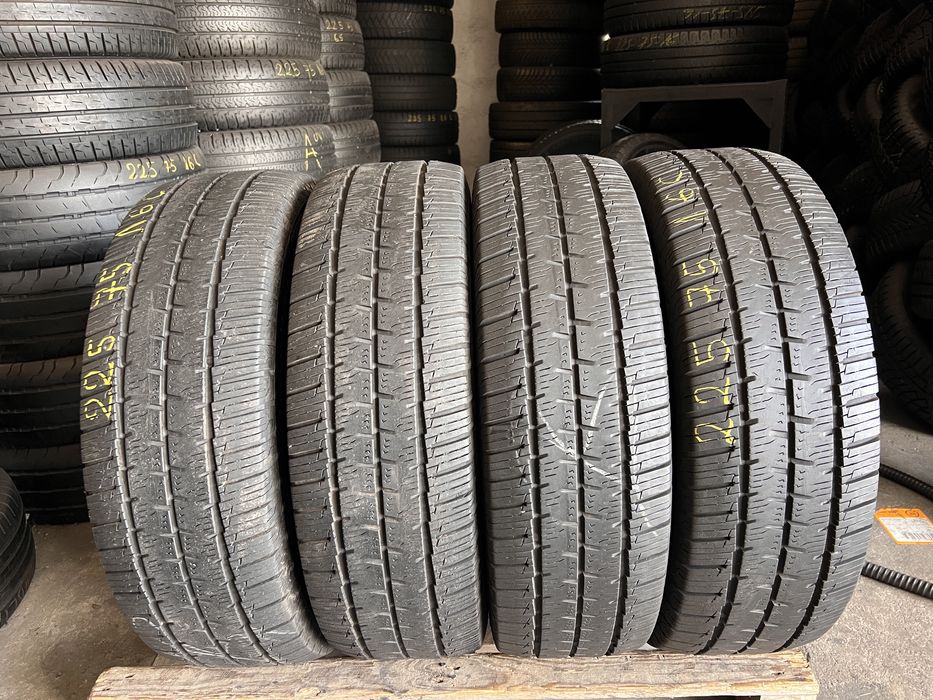 4 anvelope M+S , 225/75/16 C 121/120 R , Continental , 6 mm Cluj-Napoca ...