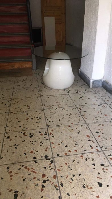 Masuta cafea ovala sticla living Craiova • OLX.ro