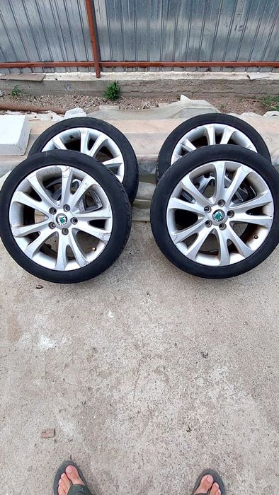 Roti originale skoda pe 17 Rosiori • OLX.ro