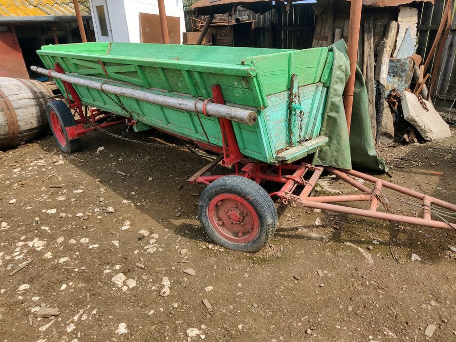 Caruta Tractor Cal - lunga cu protap + inaltatoare! Stare foarte buna ...