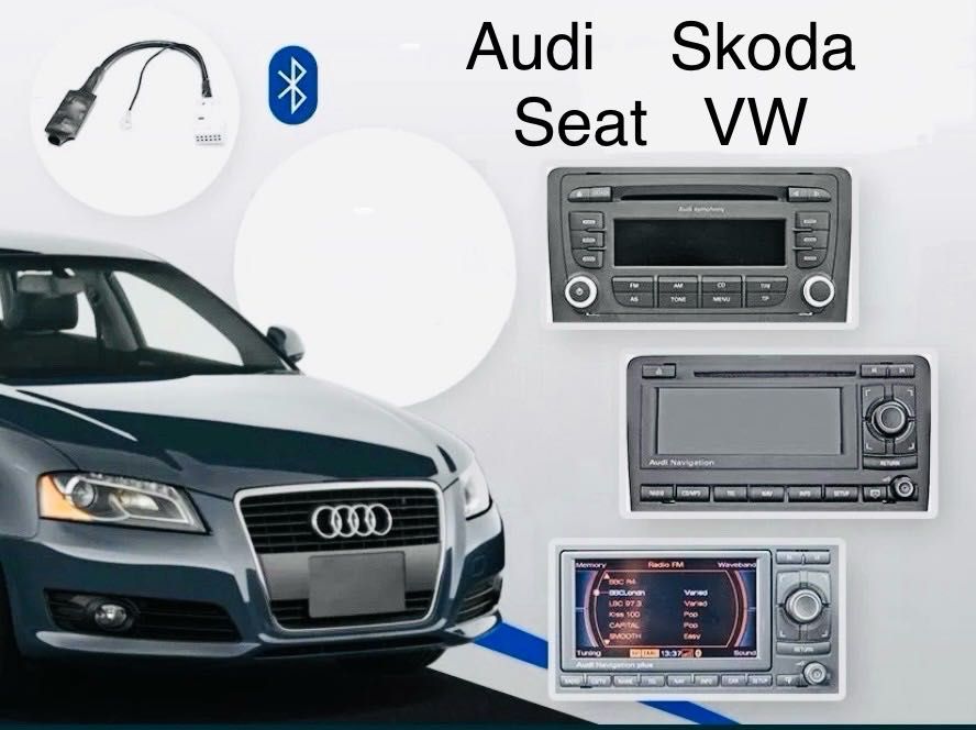 Adaptor bluetooth Audi A3 A4 Skoda, Seat, VW, Rns e Bns Bucuresti Sectorul 3 • OLX.ro