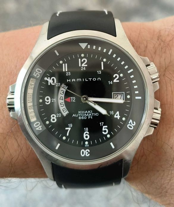 Ceas Hamilton H77615333 GMT Automatic Bucuresti Sectorul 3 • OLX.ro