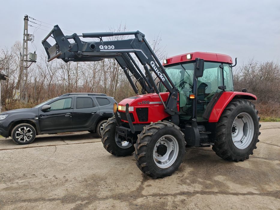 Tractor Case CX 100 cu incarcator frontal Quicker Q930 Ulmeni • OLX.ro