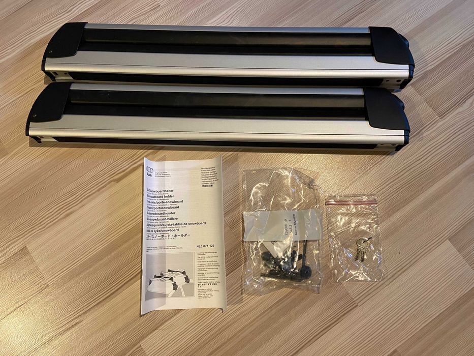 Нов Thule Xtender 739 багажник за 6 чифта ски сноуборд Audi VW гр ...