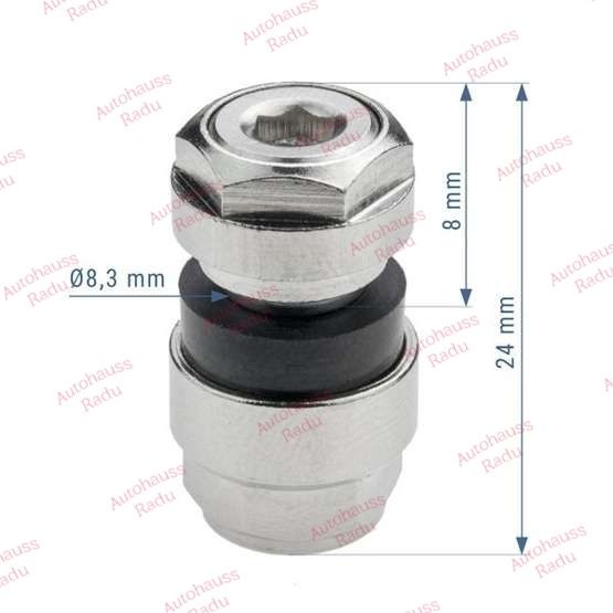 Valve metalice ascunse pt jante aliaj Negre sau Cromate Cluj-Napoca ...