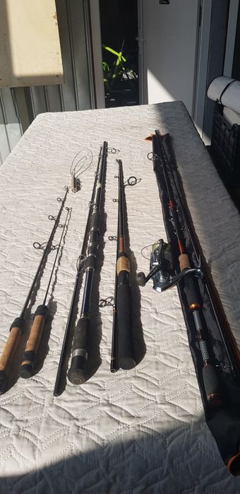 Lansete spinning si mulineta Sanpetru • OLX.ro