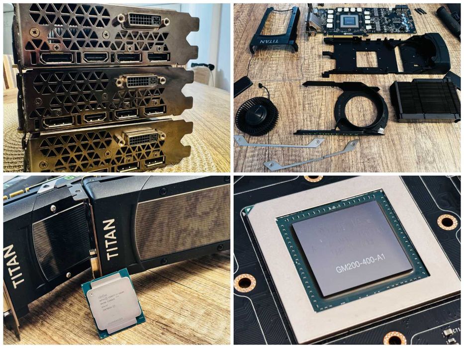 Nvidia GeForce GTX TITAN X 12GB FE + cadou i7 5930k+sli bridge ...