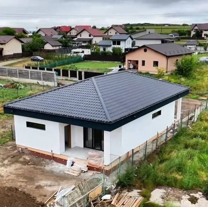 Cabane stil-Aframe și case pe structura de lemn case la gata Baia Mare ...