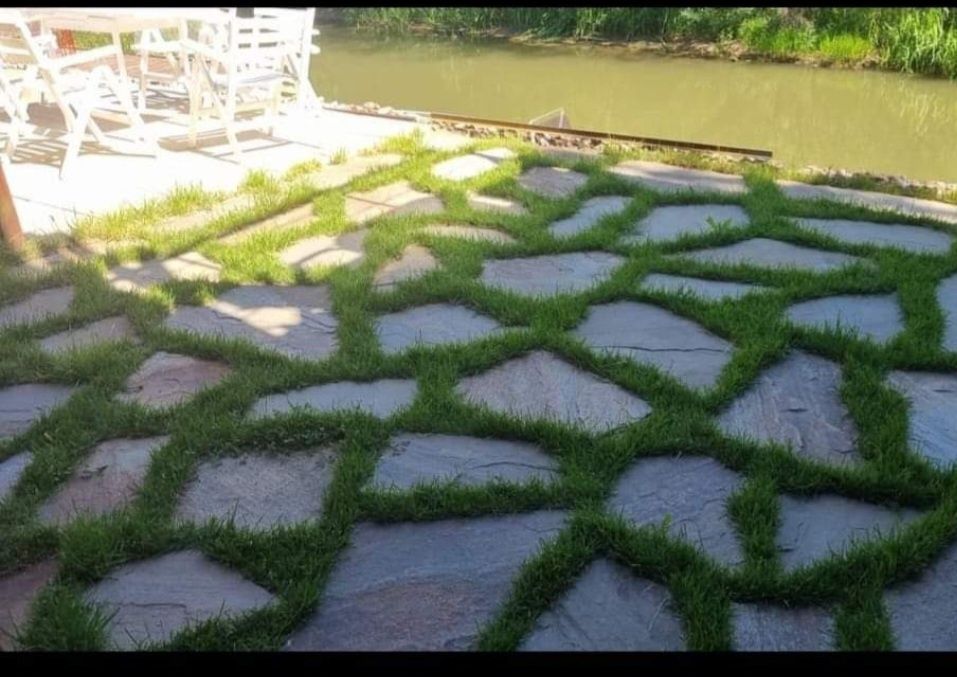 Pasi japonezi ovali gradina piatra naturala gazon Timisoara • OLX.ro