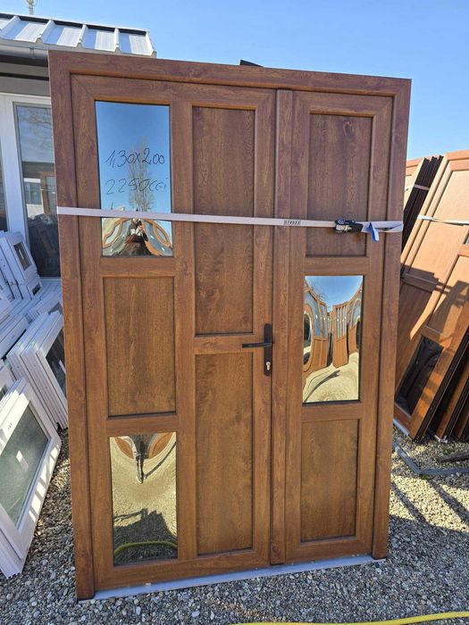 Termopane usi sticla bombata noi maro de la 2100lei Lugoj • OLX.ro