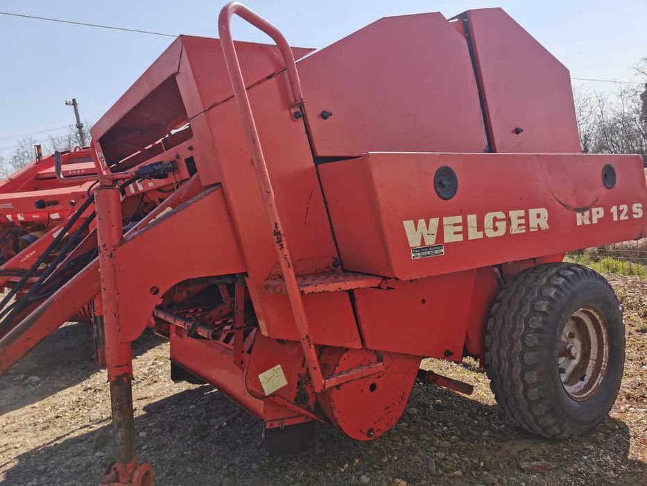 Presa balotiera WELGER Rp 12 Rp 120 Rp 200 New generation 2012 Claas ...