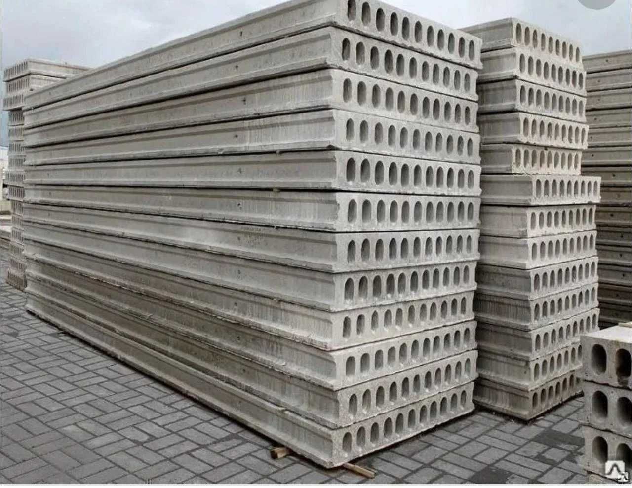 Бетонные Плиты перекрытия евро плита новая 12 000 тг Плиты