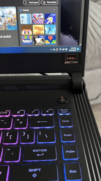 Laptop Gaming Asus Rog Strix G15 G512LV- Garantie 2026 noiembrie ...