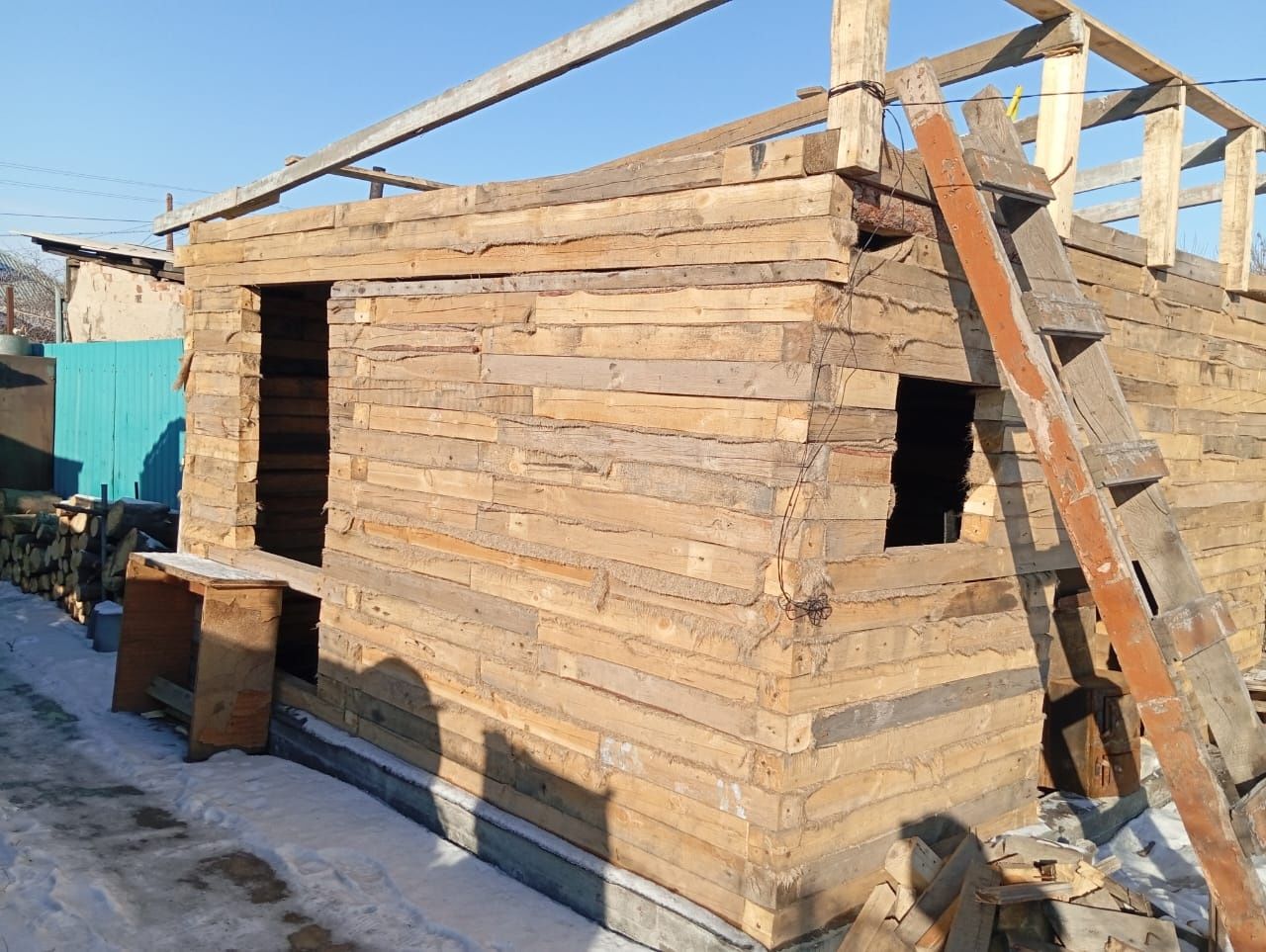 Брус 10*10. Материал для бани и т.п: 150 тг. - Брус, рейки Семей на Olx