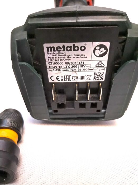 Metabo 18V LTX SSW 200 impact insurubat , corp Slatina • OLX.ro