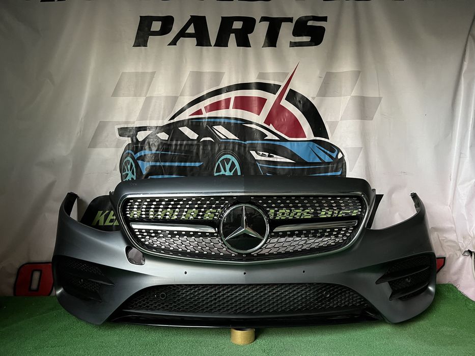 Mercedes E-Class W213 Spoiler Bara Fata Completa cu Grila Diamond AMG Otopeni • OLX.ro