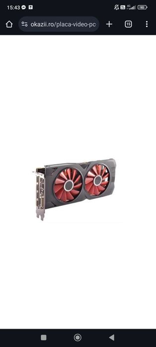 Placa video PC XFX AMD RADEON RX 470 8GB RX-470P85 VC.0 8GB GDDR5 256 ...