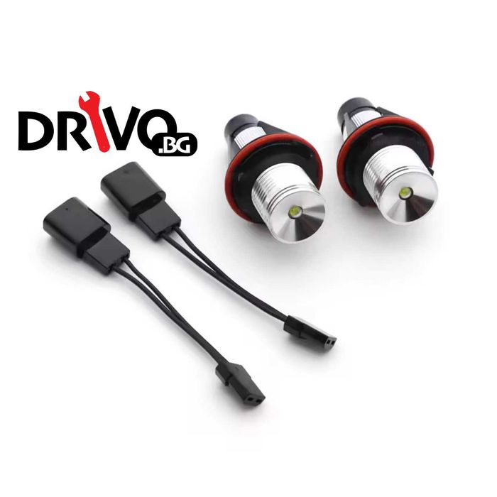 Гаранция!Нови 20W Angel Eyes Крушки за BMW E39 E60 E63 E65 E66 E53 E83 к.к. Слънчев ден • OLX.bg