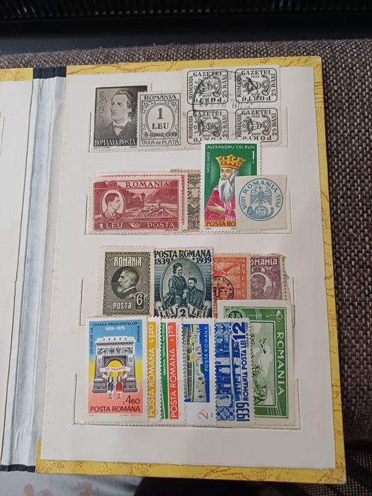 Timbre Posta Română și colite in stare destul de buna Chiajna • OLX.ro