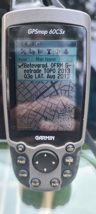 Продавам GPS Garmin 60CX с инсталирана офроуд карта 2013г гр. Пазарджик ...