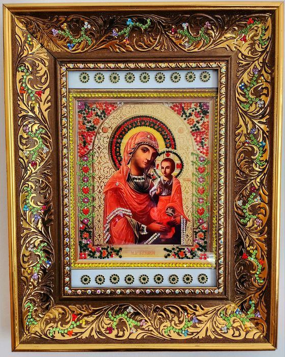 Icoană Maica Domnului Bujoreni Chirpar • OLX.ro