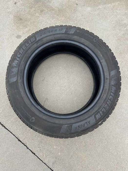 Set anvelope iarna Michelin Alpin 6 215/60 R17 Timisoara • OLX.ro